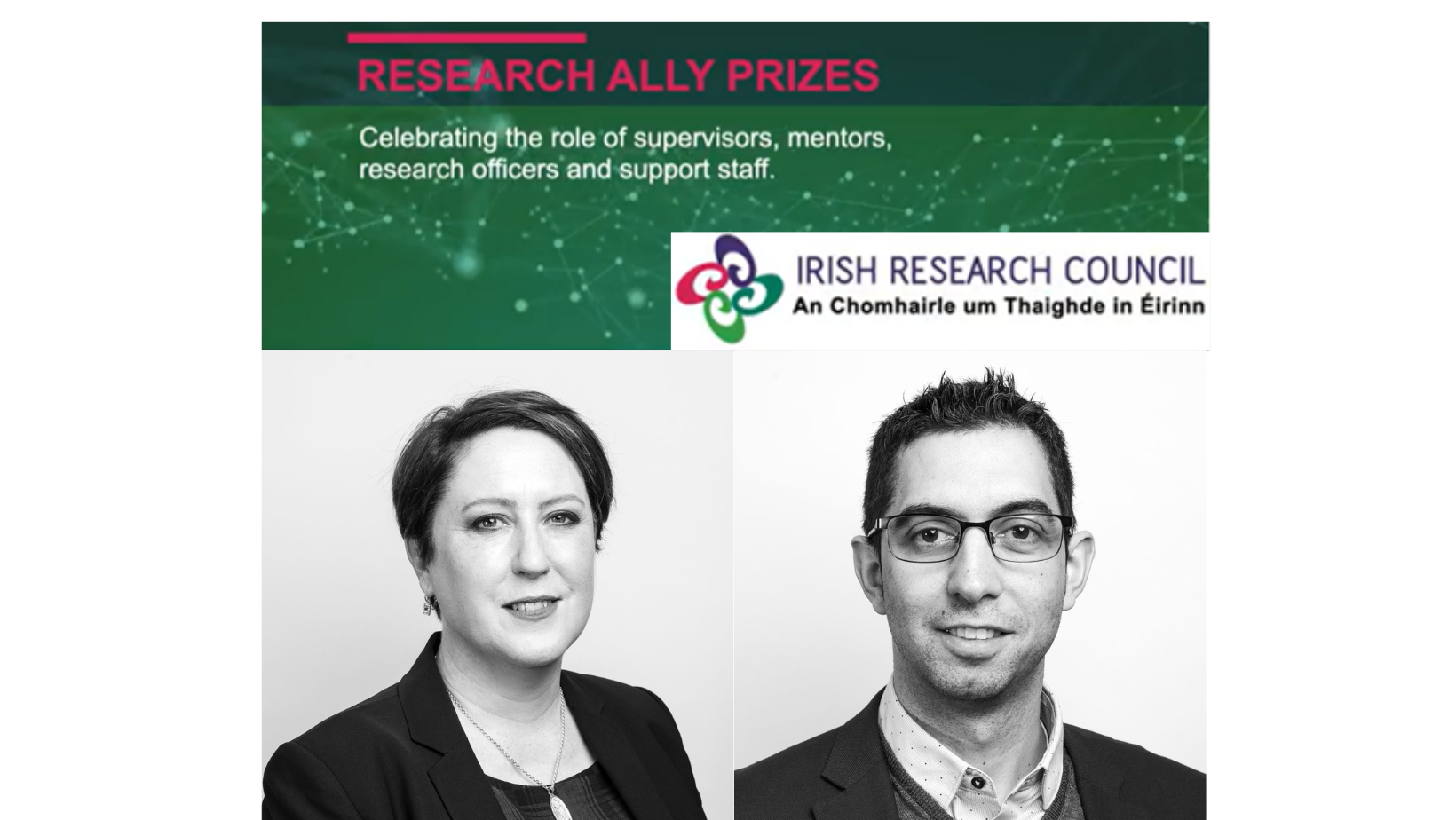 IRC Research Allies Awards for AMBER Colleagues - Amber Centre